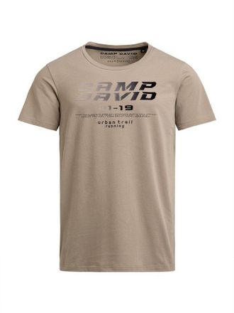 Camp David Rundhalsshirt mit Necktape