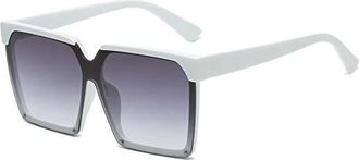 Generic Lunettes De Soleil Carrées For Hommes Et Femmes, Idéales For Les Vacances, La Conduite Le Sport(White)