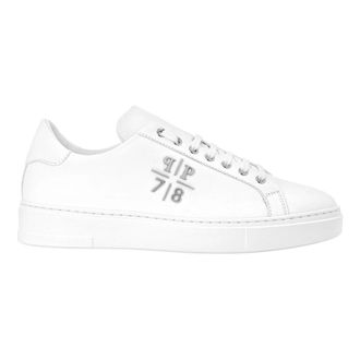 Philipp Plein Nappa Lo-Top Sneakers - - Shoes - Herren - Wei&szlig; - 40 EU