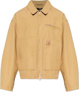 Represent Represent, Homme, Vestes, Beige, Taille: S Veste en jean effet vieilli