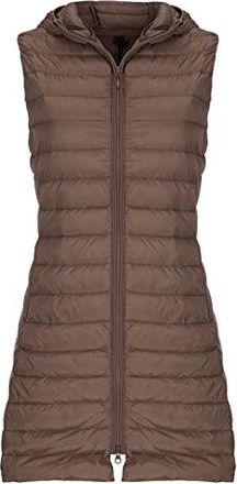 Generic 2026 Vestes &agrave; capuche pour femmes, camisoles mi-longues et l&eacute;g&egrave;res en duvet, kaki, 4XL