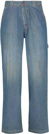 Maison Margiela Straight Leg Jeans - Blau