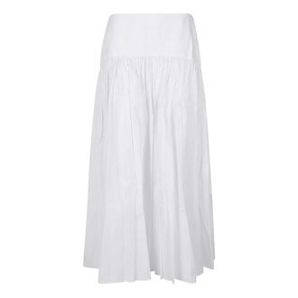 Staud Staud, Femme, Jupes, Blanc, Taille: 36 FR Procida Skirt