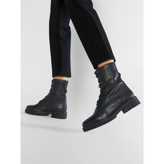 Geox Schn&uuml;rstiefeletten Geox D Hoara E D94FTE 00085 C9999 Schwarz