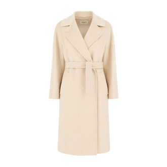 Max Mara G&uuml;rtelmantel - - Coats - Damen - Beige - 2XS