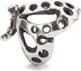 Trollbeads Damen-Bead Tanzender Schmetterling 925 Silber - TAGBE-10102