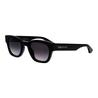 Alexander McQueen Am0530S Sonnenbrille - - Accessories - unisex - Schwarzk - 49 MM