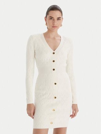 Guess Kleid 5BGK04 5661Z &Eacute;cru Slim Fit