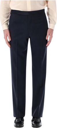 Lardini Homme, Pantalons, Bleu, Taille: M Pantalon en Cr&ecirc;pe Stretch