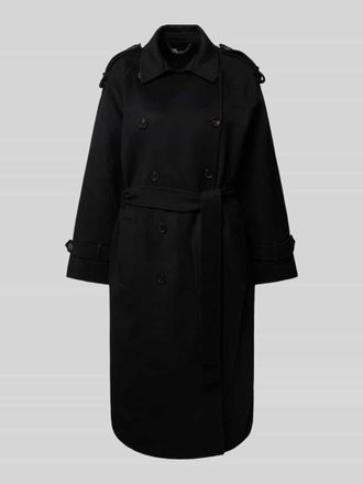 The Kooples Wollmantel mit Bindeg&uuml;rtel