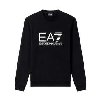 Emporio Armani EA7 Sweaters Schwarz - - Sweatshirts & Hoodies - Herren - Schwarzk - M