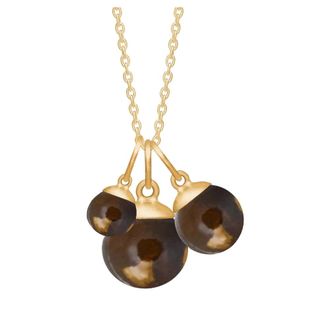 Frk. Lisberg Femme, Accessoires, Jaune, Taille: L Columbine Necklace