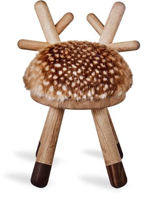 EO Essential Oils chaise Bambi en fourrure artificielle - Marron