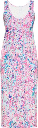 Usha Kleid Frauen blau mehrfarbig