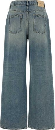 Alexander McQueen Light Blue Wash Cotton Jeans - Blue