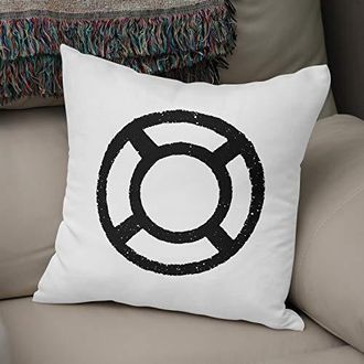 Bonamaison Le Jardin du Lin Kissen Zierkissenbezug Kissenbezug, Weich Bequem, Für Zuhause Autos Büro Sofa Wohnzimmer Couch Schlafzimmer Dekor, 43x43 Cm - Entworf