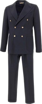 BRIGLIA 1949 Homme, Costumes, Noir, Taille: XS Taurasi Suit