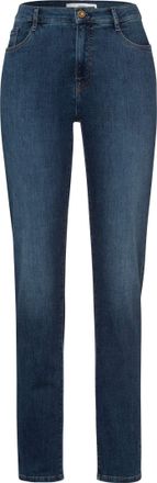 Brax Damen Carola Simply Brilliant Five Pocket Feminine Fit klassisch Bootcut Jeans,, per pack Blau (USED REGULAR BLUE 25), 34 (Herstellergr&ouml;&szlig;e: 34)