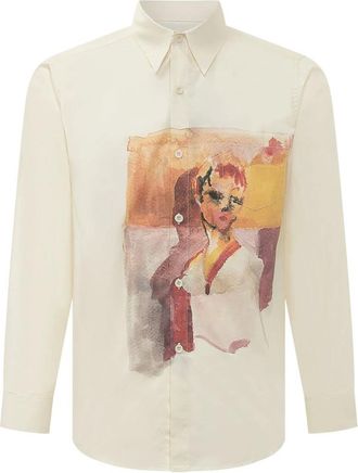 KidSuper Studios Homme, Chemises, Multicolore, Taille: S Portrait Shirt