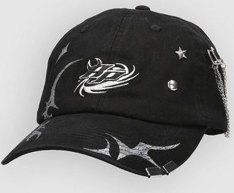 Broken Promises Whirl Airbrush Cap black