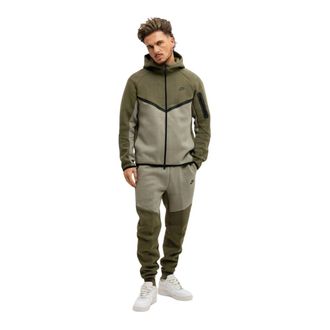 Nike Homme, Sport, Vert, Taille: S Tech Fleece Trainingspak
