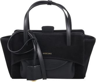 Hidesins Femme, Sacs, Noir, Taille: ONE Size Flap S Bag