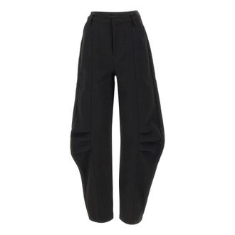 Rotate Rotate Birger Christensen, Femme, Pantalons, Noir, Taille: 38 FR Suiting Cargo Pants