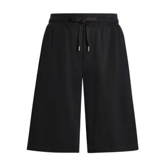 Dolce & Gabbana Homme, Shorts, Bleu, Taille: M Short avec un patch sur la poche