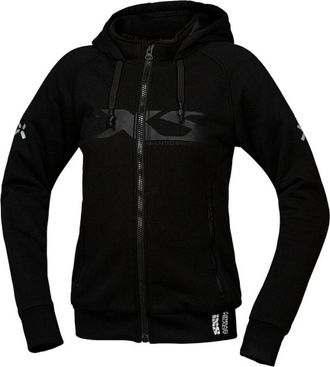 IXS Motorradjacke Rapid 1.0 Damen Motorrad Zip Hoodie R&uuml;ckenprotektor enthalten