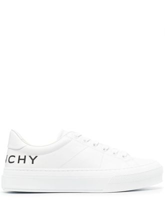Givenchy Sneakers mit Logo-Print - Wei&szlig;
