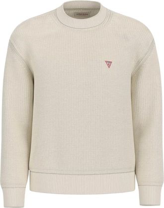 Guess Herren, Strickwaren, Weiß, LGröße