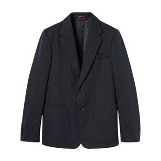 Gucci Fo Marcello Jacke - - Jackets - Herren - Blau - S
