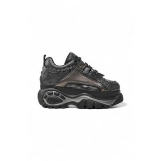 Buffalo &Ouml;lkalbsleder Schn&uuml;rschuh - - Shoes - Damen - Schwarzk - 38 EU