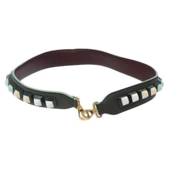 Fendi Pre-owned Bandouli&egrave;re Strap You - Femme - Pre-owned - Vert - Taille: ONE Size