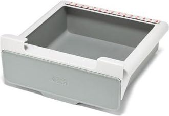 Joseph Joseph CupboardStore Unterregal Schublade, Platzsparender Küchenorganizer, recyceltem Plastik, Grau