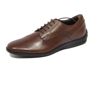 Tod's Homme, Chaussures, Brun, Taille: 40 1/2 EU Allacciato Fondo Gomma Urbano 27B