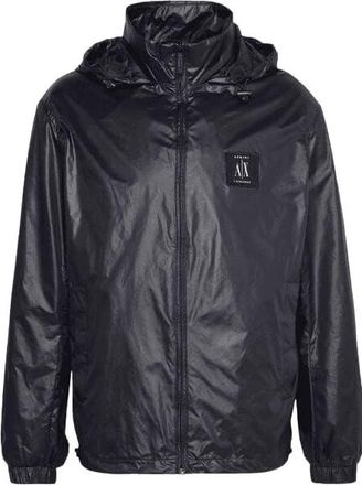 A|X Armani Exchange Mens Blouson Windbreaker, Black, Small
