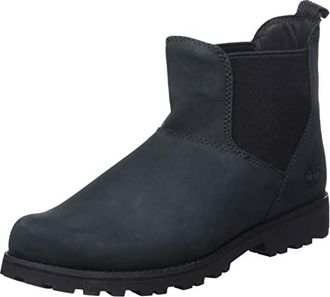 Timberland Unisex Kids Asphalt Trail Chelsea Boot (Youth) Chukka Boat, noir profond, 1 UK Child