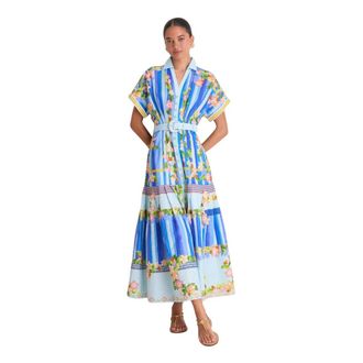 Saloni Femme, Robes, Multicolore, Taille: 42 FR Riya-B Dress
