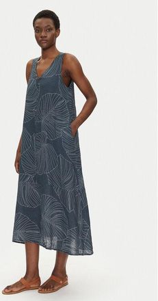 Bomboogie Sommerkleid AW8391TLIS5 Dunkelblau Regular Fit