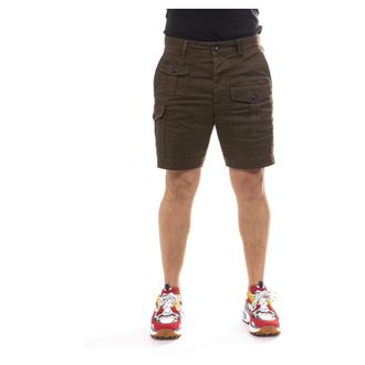 Dsquared2 Homme, Shorts, Vert, Taille: 2XL Short cargo Bermuda avec plusieurs poches
