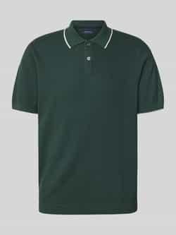 Christian Berg Regular Fit Poloshirt mit Kontrastkante