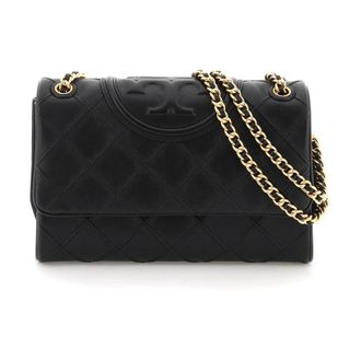 Tory Burch Femme, Sacs, Noir, Taille: ONE Size Fleming Soft Shoulder Bag