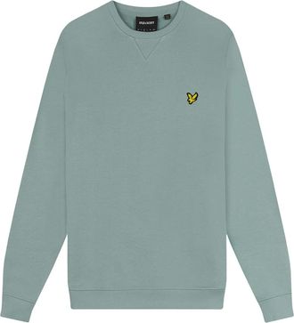 Lyle & Scott Homme, Sweatshirts et sweats &agrave; capuche, Bleu, Taille: L Sweat &agrave; col rond avec couche interm&eacute;diaire