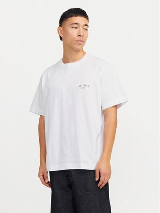 Jack & Jones Jack & Jones T-Shirt Islington 12273015 Wei&szlig; Loose Fit