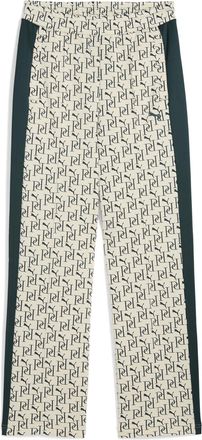 Puma Damen T7 Allover-Print Straight Trainingshose XL, Alpine Snow White