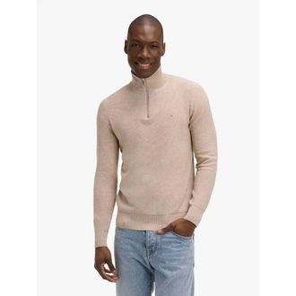 Eden Park Pull camionneur beige en coton