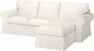 IKEA EKTORP Bezug f&uuml;r 3er-Sofa mit R&eacute;camiere