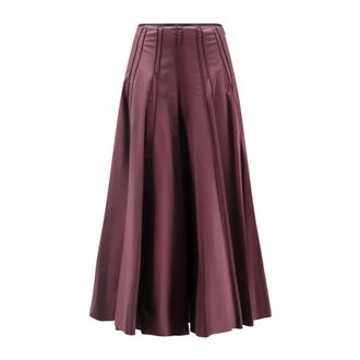 Alysi Femme, Jupes, Violet, Taille: 36 FR Jupe Midi