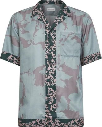 Dries Van Noten Homme, Chemises, Multicolore, Taille: S Short Sleeve Chemises